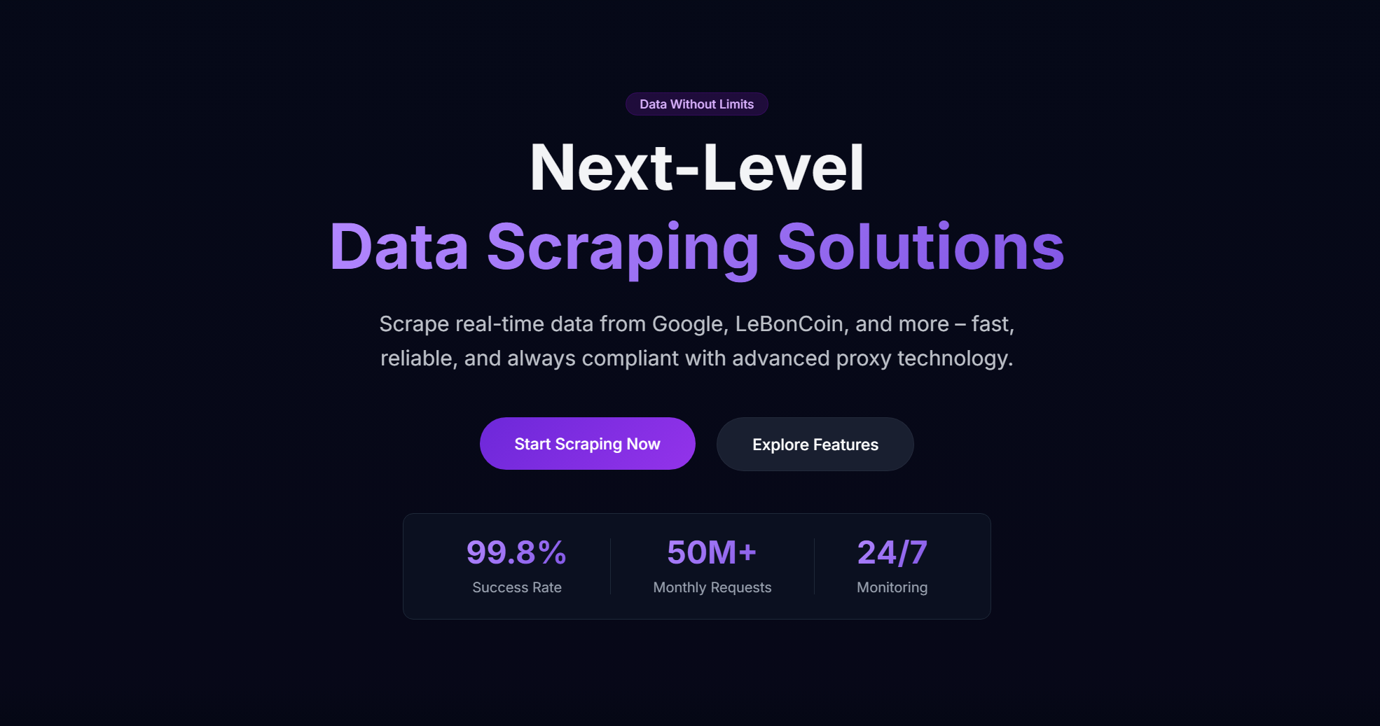 Mystere Labs - Data Scraping Solutions